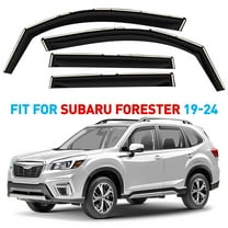 GrandWheel Co Window Deflectors Smoke Tinted In-Channel Side Window ...