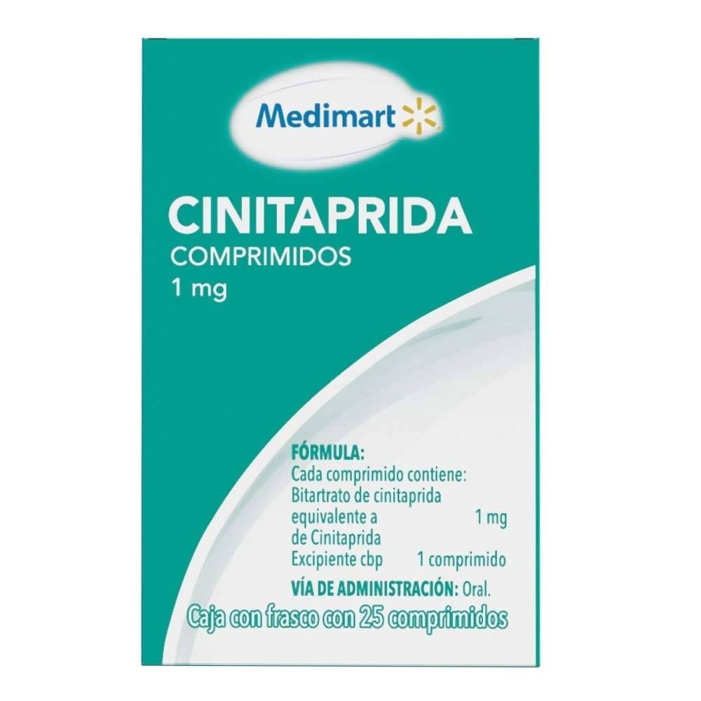 Cinitaprida Medimart 1 mg 25 comprimidos | Walmart en línea