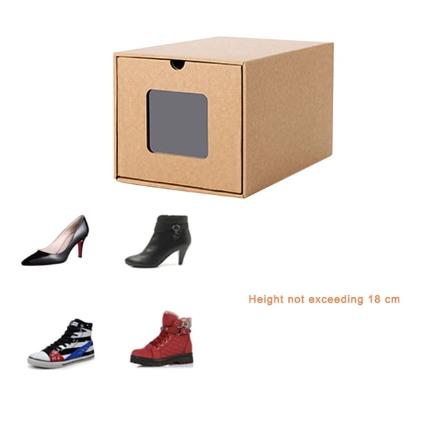 Perspective Shoe Box Increase Transparent Drawer Storage Box ...