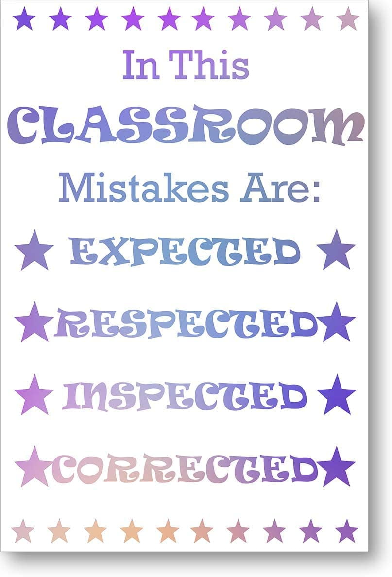 In This Classroom - Purple Version - NEW Classroom Motivational Poster ...