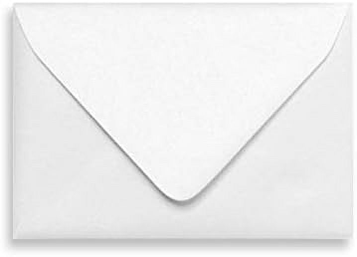 A1 Euro Curved Flap Invitation Envelopes - Pack of 50 - Walmart.com