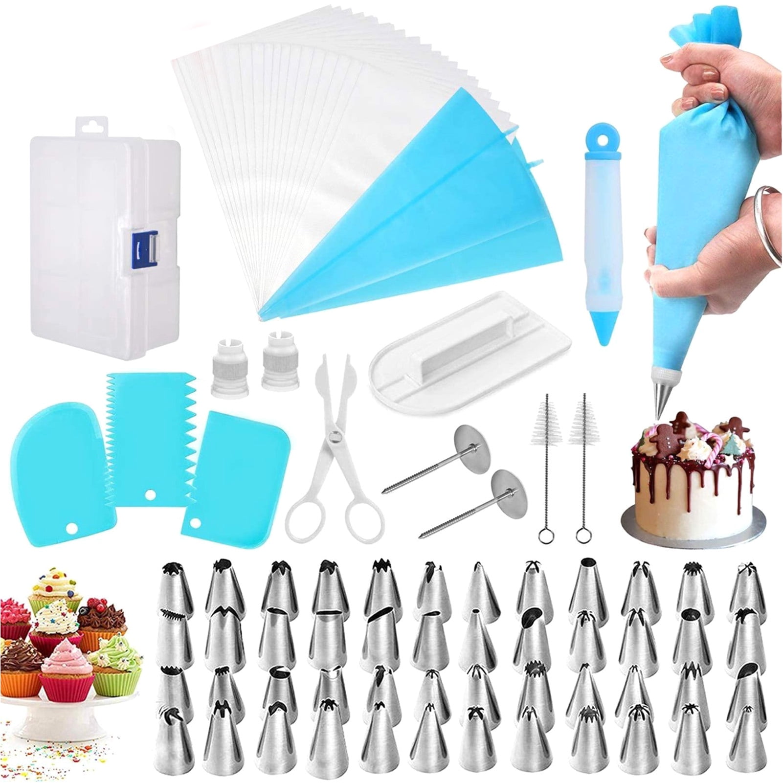 Click here for Lifcasual 82pcs Cake Decorating Supplies Kit Bakin... prices