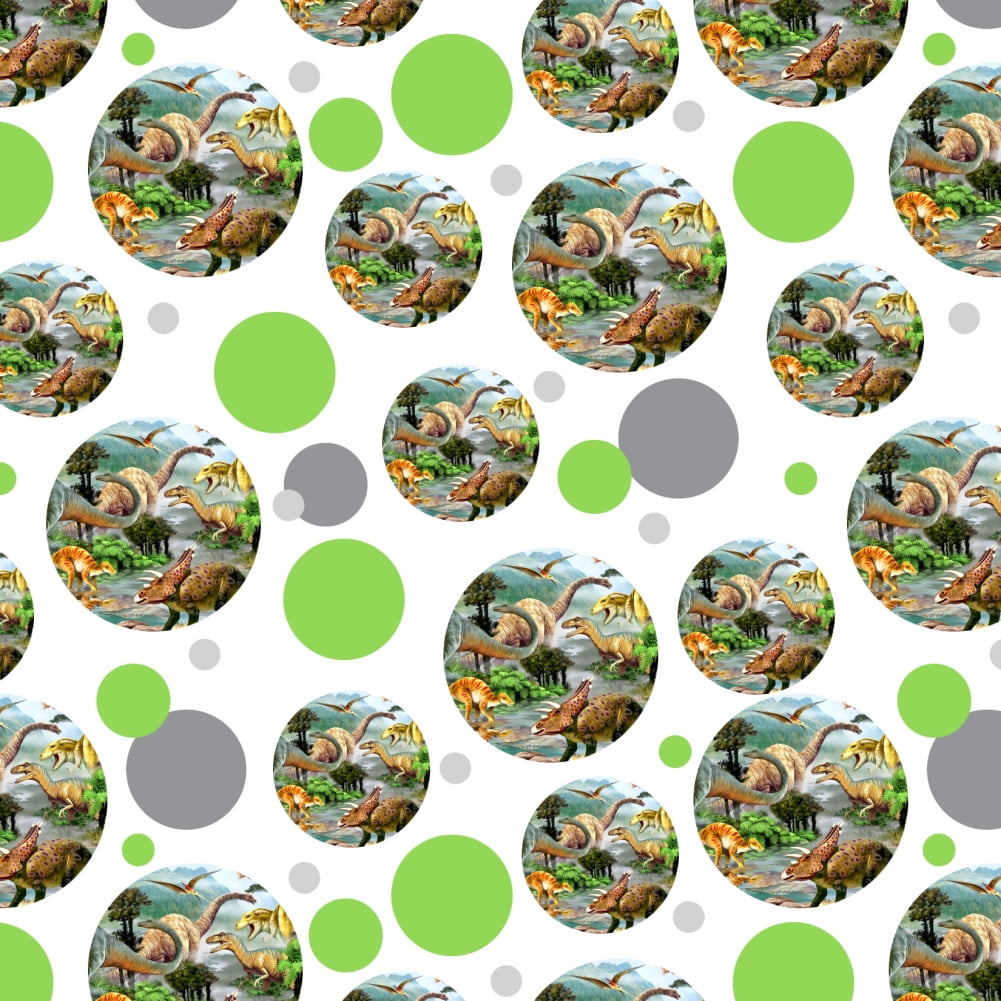 Dinosaur Jurassic Dinoscape Premium Gift Wrap Wrapping Paper Roll ...