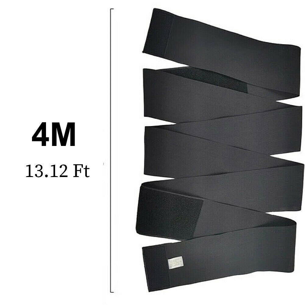 US Wrap Waist Trainer Stomach Abdomen Binder Belly Body Shaper ...