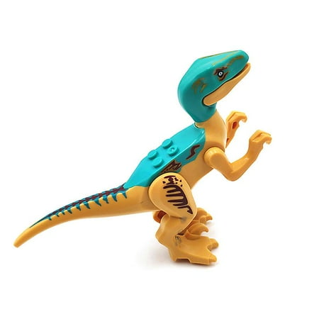 Diy Jurassic Dinosaur Block World Building Blocks Velociraptor T-rex ...