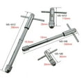 Adjustable M3-M8 T-Handle Ratchet Tap Wrench Tap Screw Holder Male Thread Metric Plug Mechanical ...