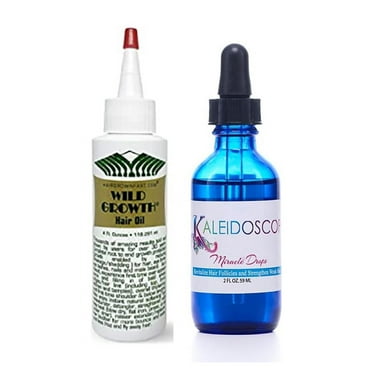 Kaleidoscope Miracle Drops Organic Hair Oil for Scalp, Topical Growth ...