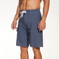 Conairie Mens Swim Trunks Color Block Elastic Waist Quick Dry Bathing ...