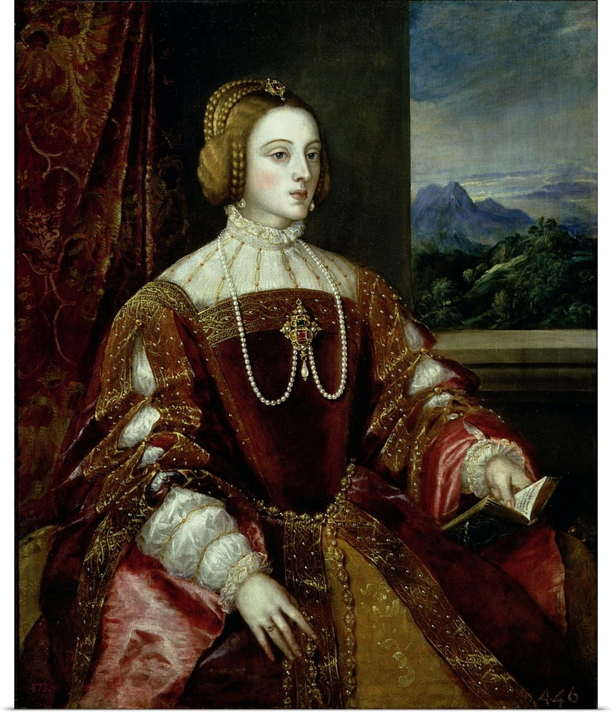 Great BIG Canvas | Rolled Poster Print entitled Portrait of the Empress ...