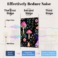 8 Pack Art Acoustic Panels Sound Absorbing Whimsical Mushroom Flower ...