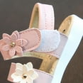 Puntoco Toddler/Little Kid/Big Kid Girls Sandals Flower Girls Sandals Open Toe Summer Sandals ...