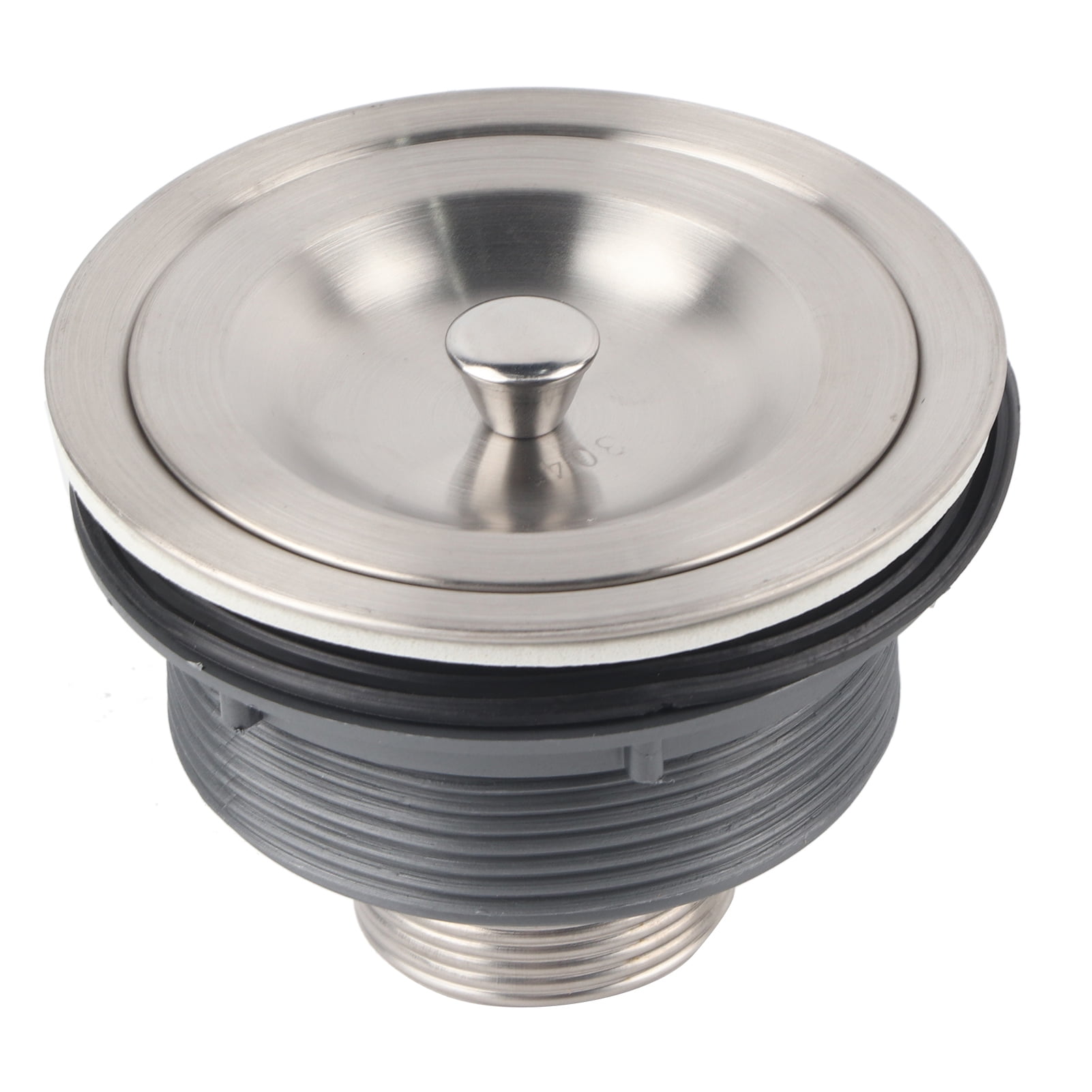 Sink Drain, Sewer Accessories Double Rubber Mat Sink Drain Plug, For ...