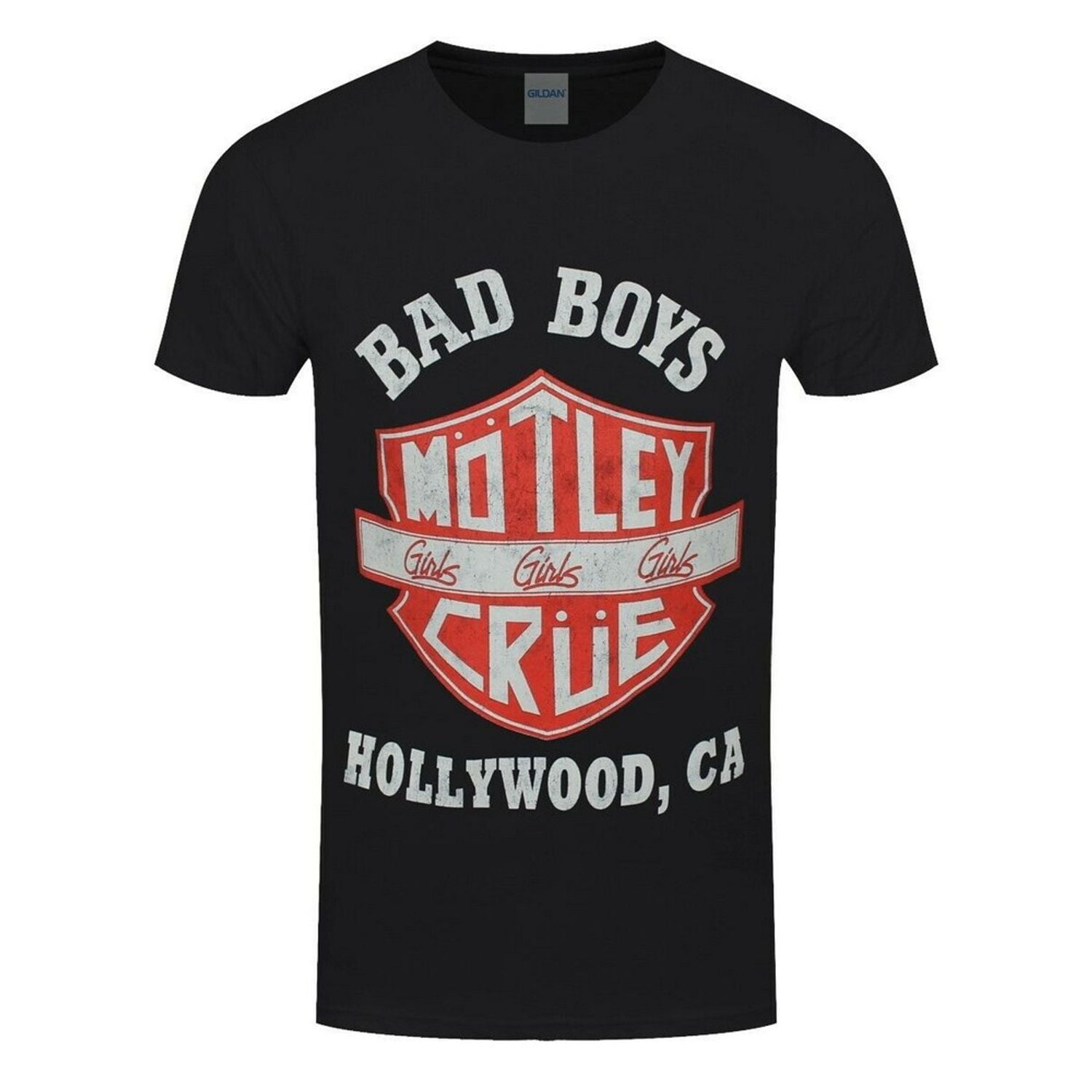 Click here for Motley Crue Adult Bad Boys Shield T-Shirt M prices