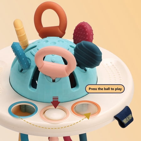 UFO Pull String Activity Toy,UFO Pull String Activity Fine Motor Skills ...