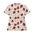 Binienty Medical Uniform with Pockets for Women, Stretchy Breathable V ...
