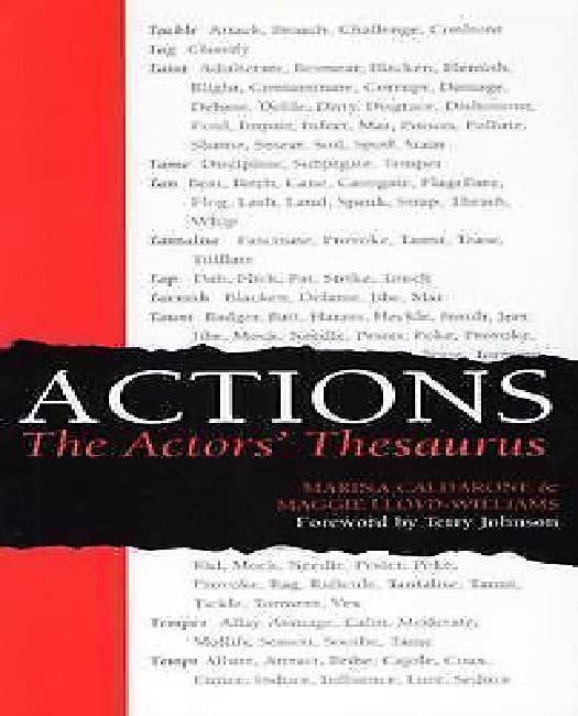 Actions The Actors Thesaurus Walmart Walmart actions-the-actors-thesaurus-walmart-walmart