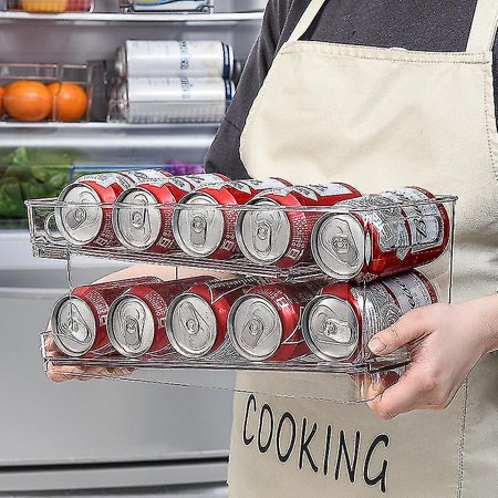 beers Soda Cans Holder Rack Plastic Bottle Storage Racks Kitchen ...