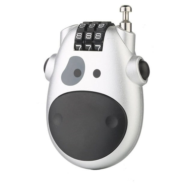 Candado con contraseña de combinación con código reiniciable de 3 dígitos Combo estilo ...