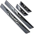Stainless Door Sill Protector Kick Plate Entry Guard Kit for Mazda CX ...