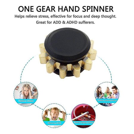 Mini Hand Spinner High Speed Cute One Gear Fingertip Spinner Toy Anti ...
