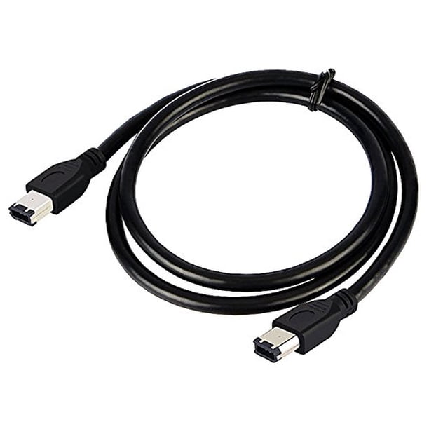 zdyCGTime 5FT 6 Pin to 6 Pin Firewire DV iLink Male to Male IEEE 1394 ...