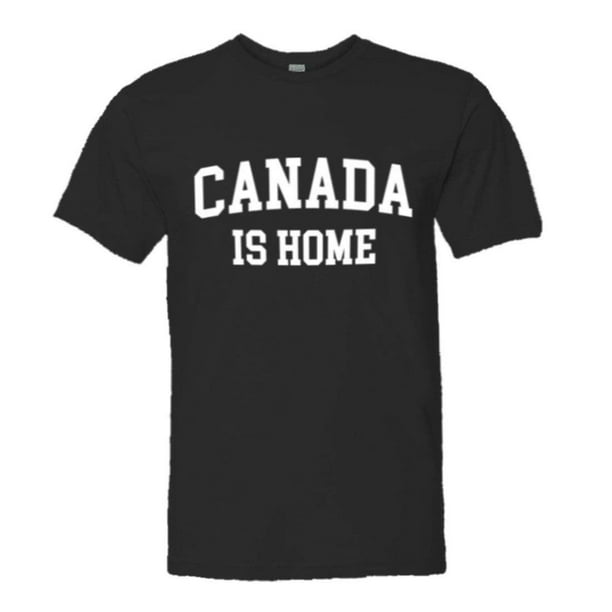 PleaseMeTees™ Mens Canada Is Home Born In From Cannuck HQ Tee - Walmart.com
