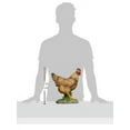 Design Toscano Henrietta the Hen and Cock-A-Doodle-Do Rooster Statues ...