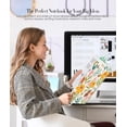 Cute Floral Spiral Notebook, A4 8.5”x11” Hardcover Journal, 200 Pages ...