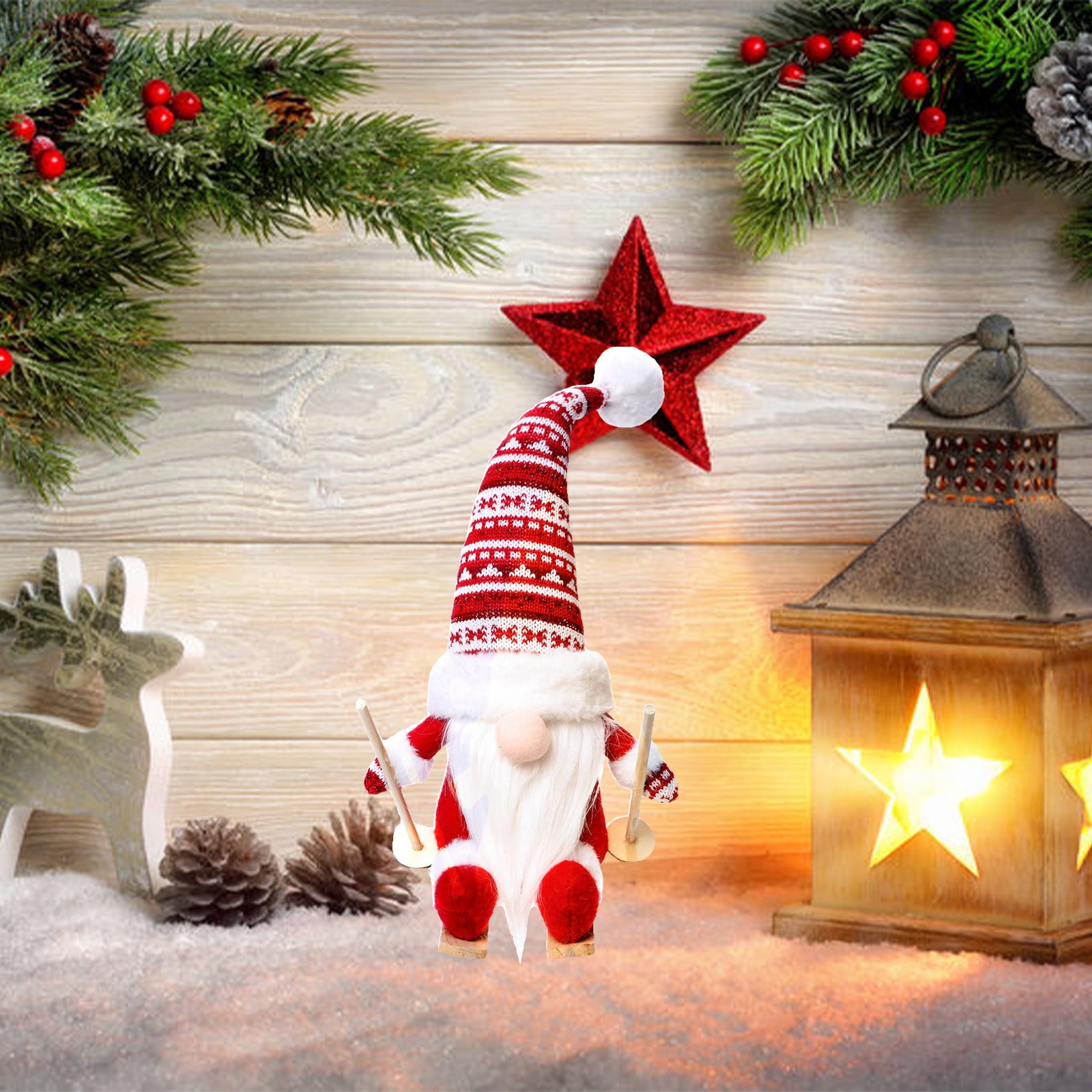 Jienlioq Flash Picks Christmas Decorative Ornaments Clearance Christmas ...