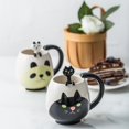 1pc Hand-painted Coffee Cup Lovely Panda/frog/cat/pig Ceramic Mug ...