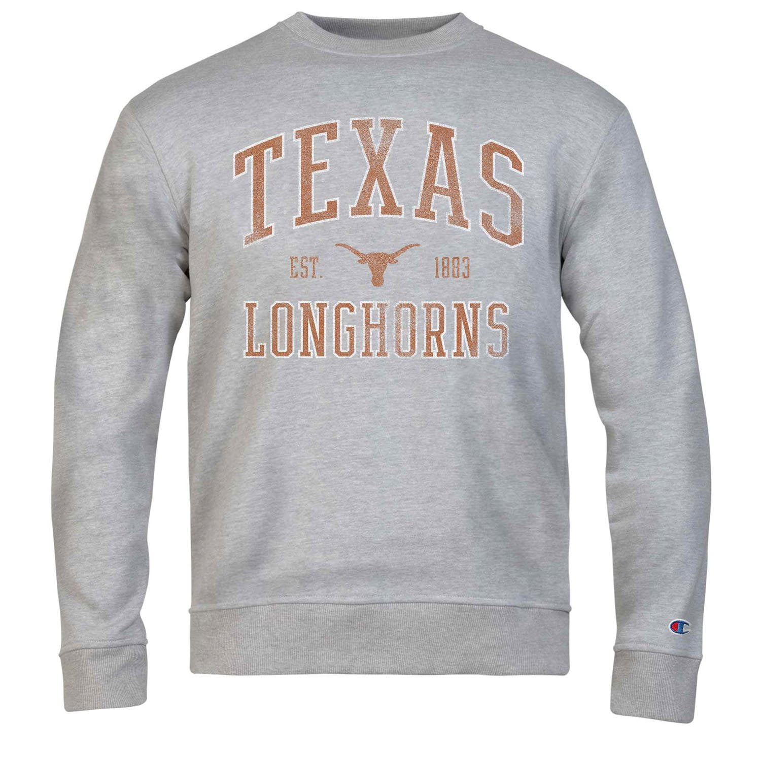 Champion Texas Longhorns Adult Crewneck Sweatshirt - Samsclub.com