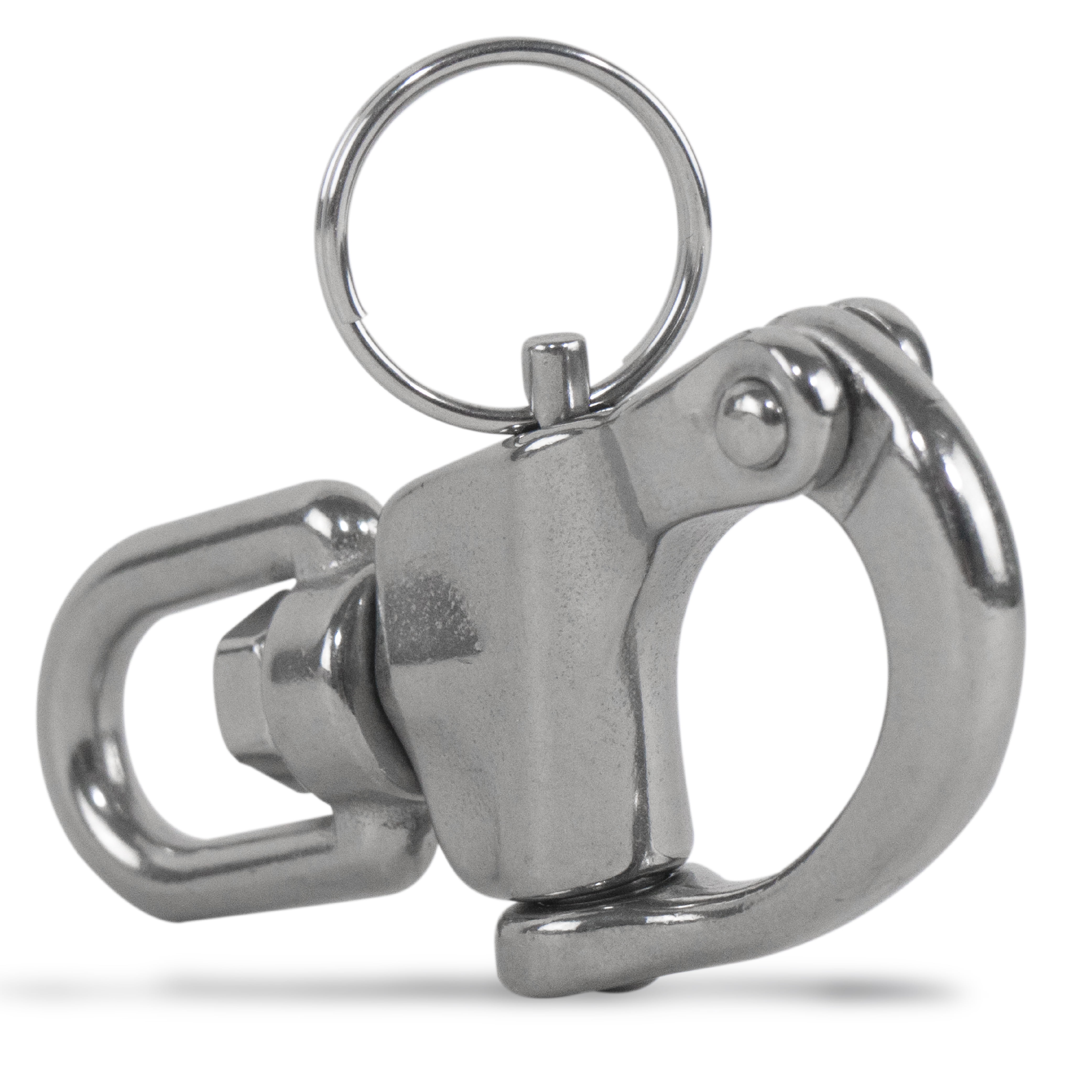 Five Oceans 2 3/4" Swivel Eye Snap Shackle Quick Release Bail Rigging ...