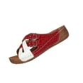 Norvail Platform Orthopedic Sandals for Women, Summer Open Toe Wide ...