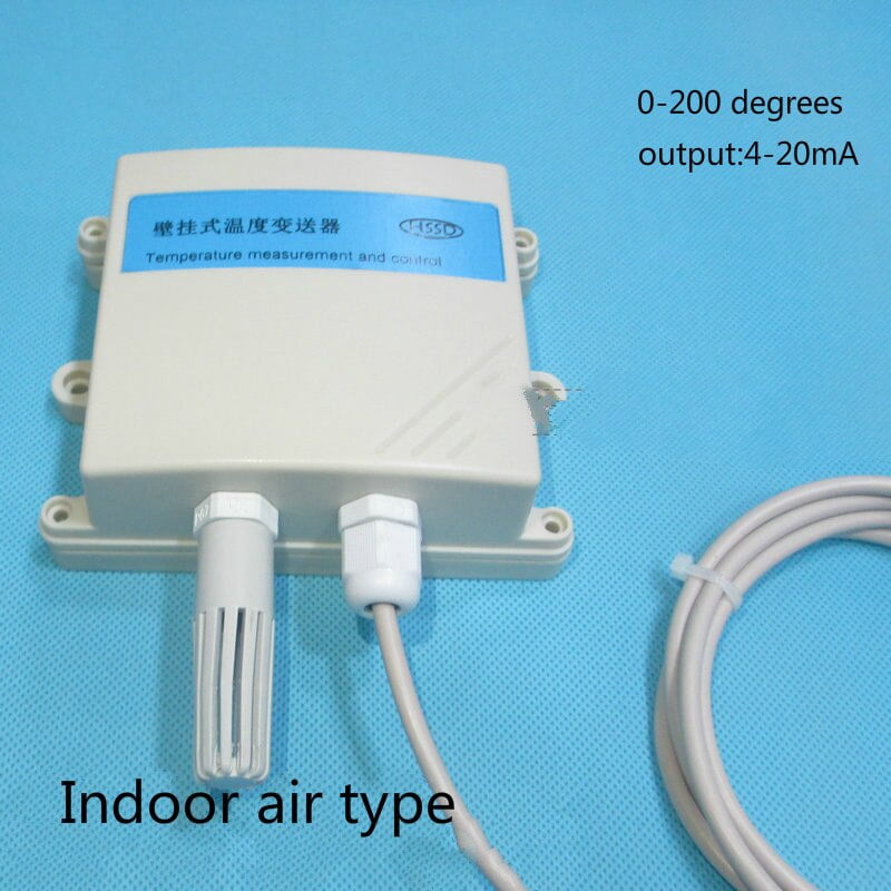 pt100 temperature transmitter 4-20ma high temperature sensor transmitters wall mounted ...