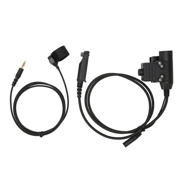 Adaptador PTT Jadeshay para Auriculares Walkie Talkie COMTAC MSA EARMOR ...