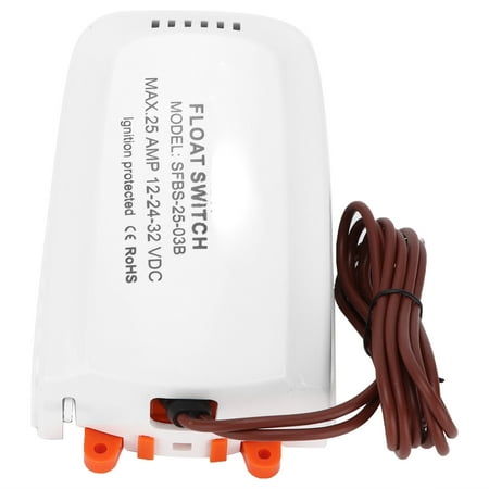 Water Pump Float Switch, High Sensitivity Water Level Switch 25A ...