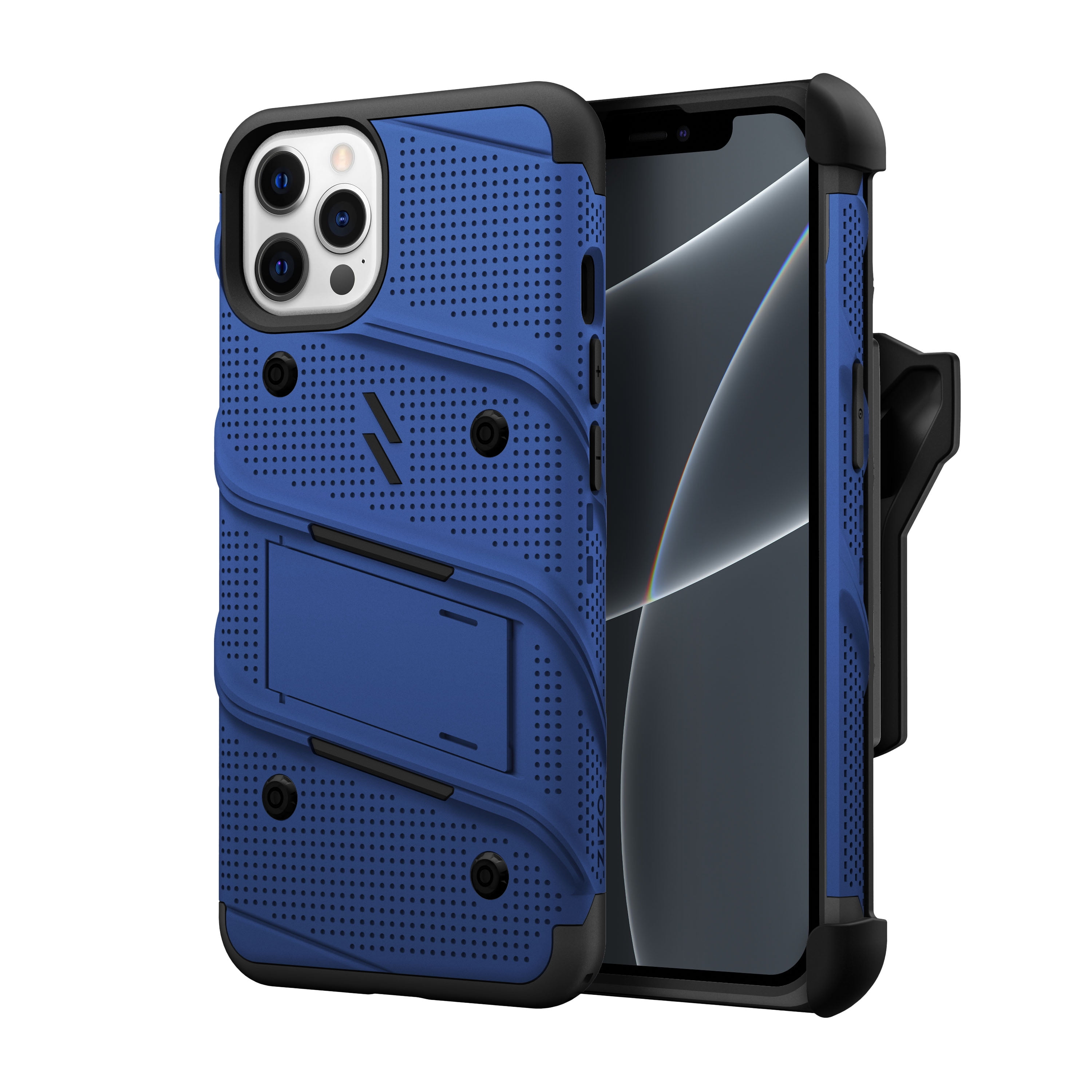 ZIZO BOLT Bundle iPhone 13 Pro Max Case - Blue - Walmart.com