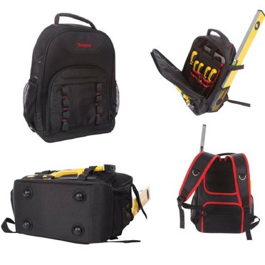 HART 18-Pocket 22-Loop Tool Organizer Backpack, Black and Blue ...