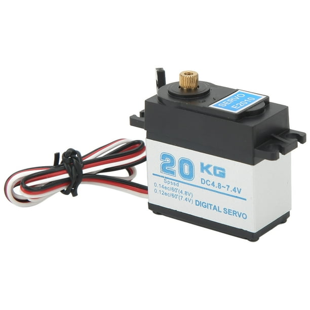 RC Servo, Universal Metal Gear RC Digital Servo High Torsion Low Noise ...