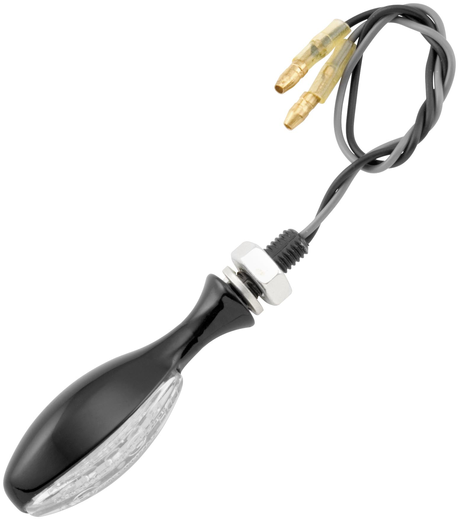 BikeMaster Torpedo LED Turn Signals Black 101009-9B - Walmart.com