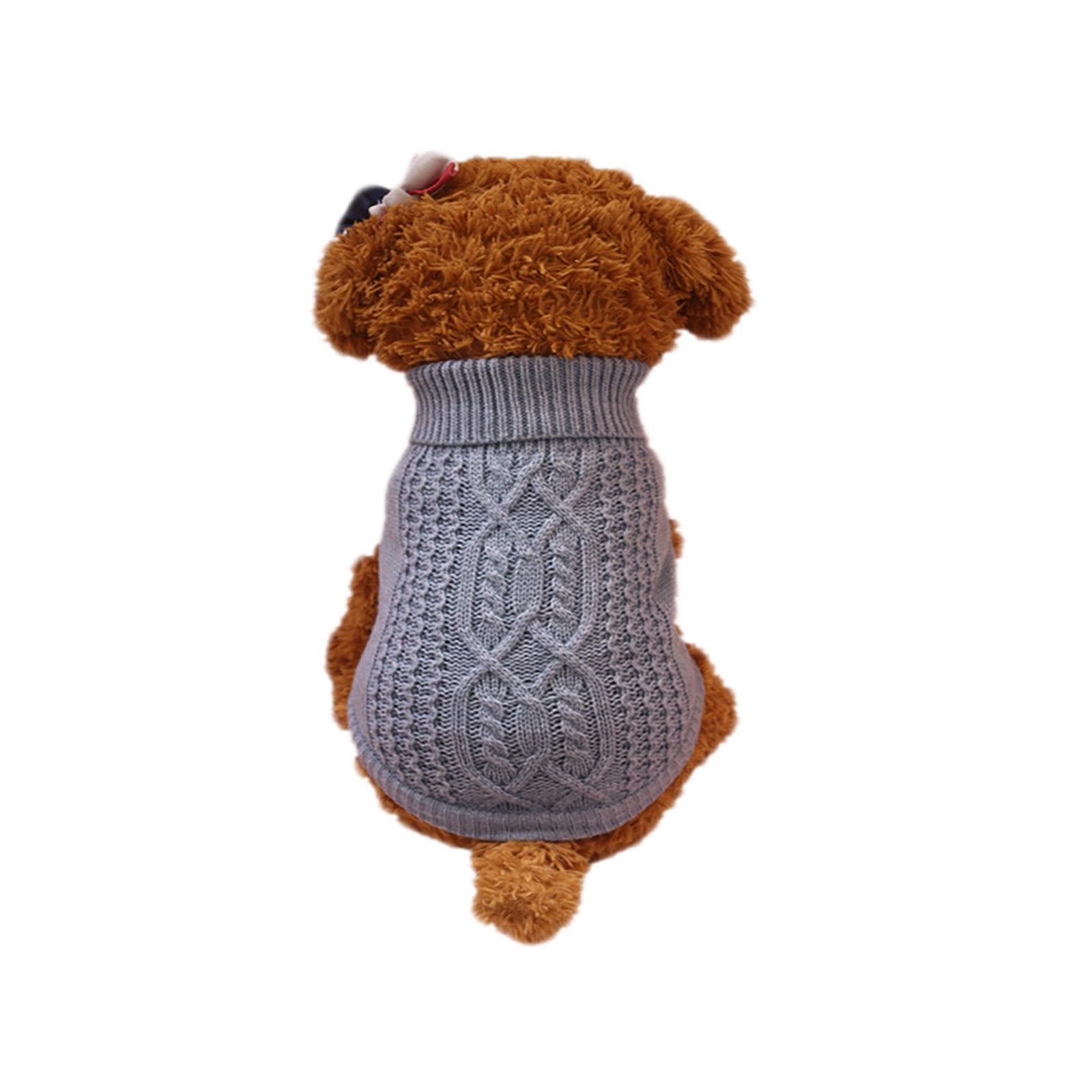 Click here for Vivavault Cozy Knitted Dog Sweater For Small Breed... prices