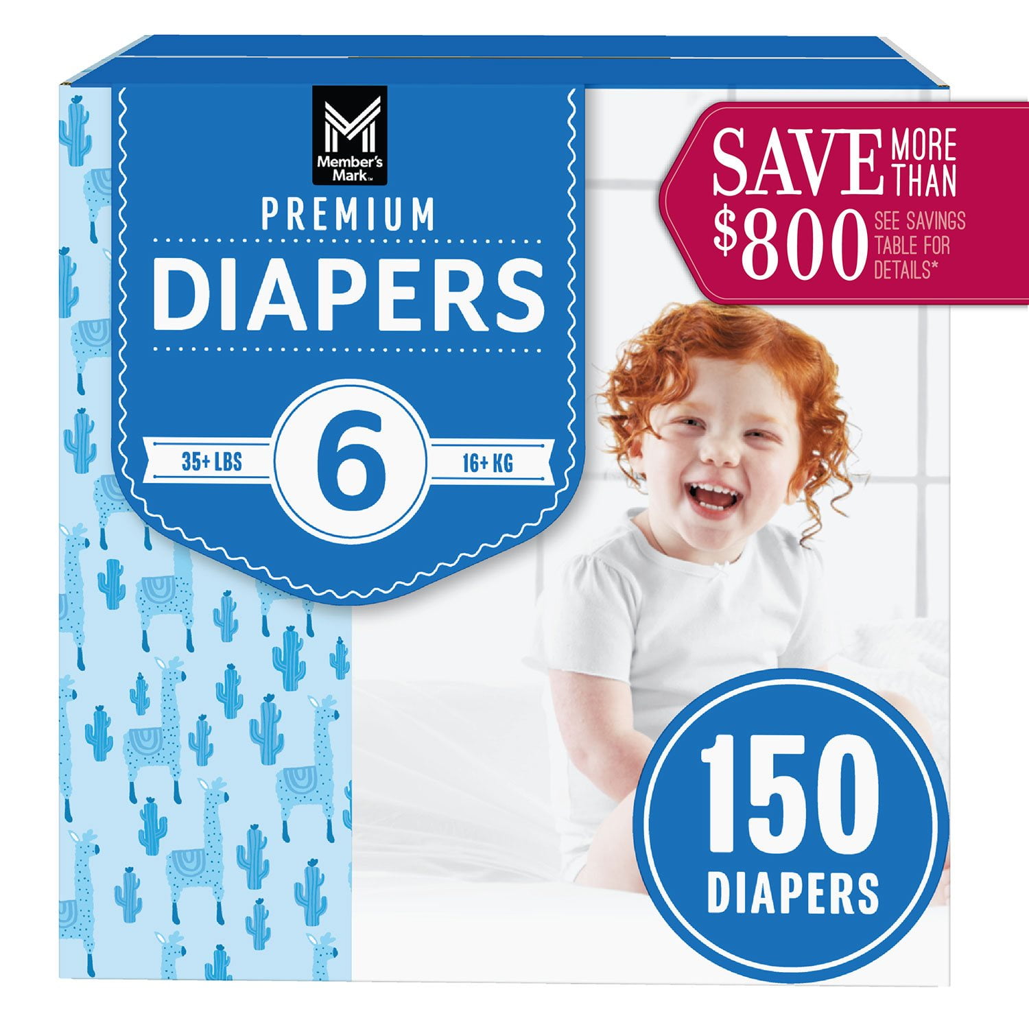 Member's Mark Premium Baby Diapers, Sizes: Newborn - 7 - Samsclub.com