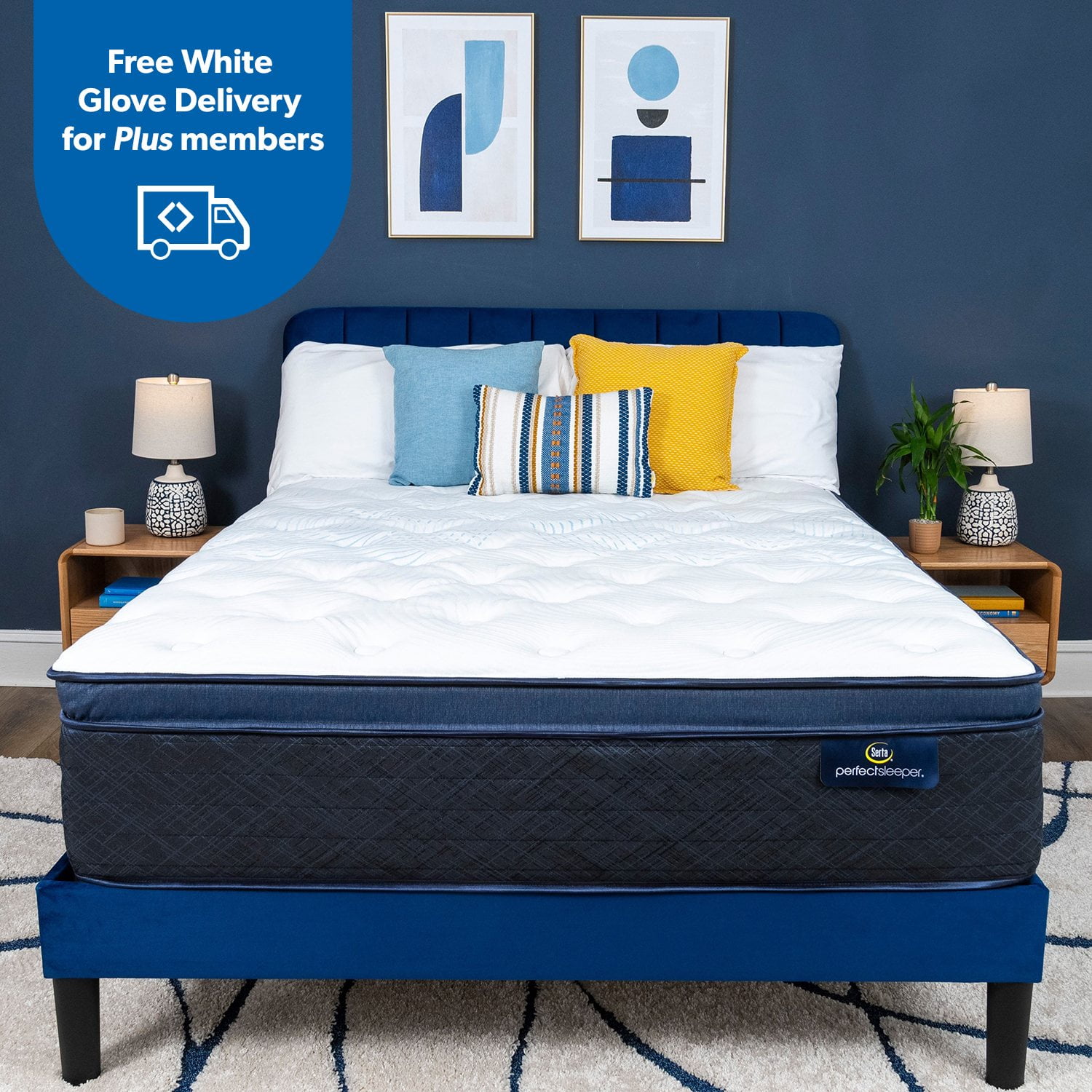 Serta Perfect Sleeper Ocean Luxe Firm Pillow Top Mattress - Samsclub.com