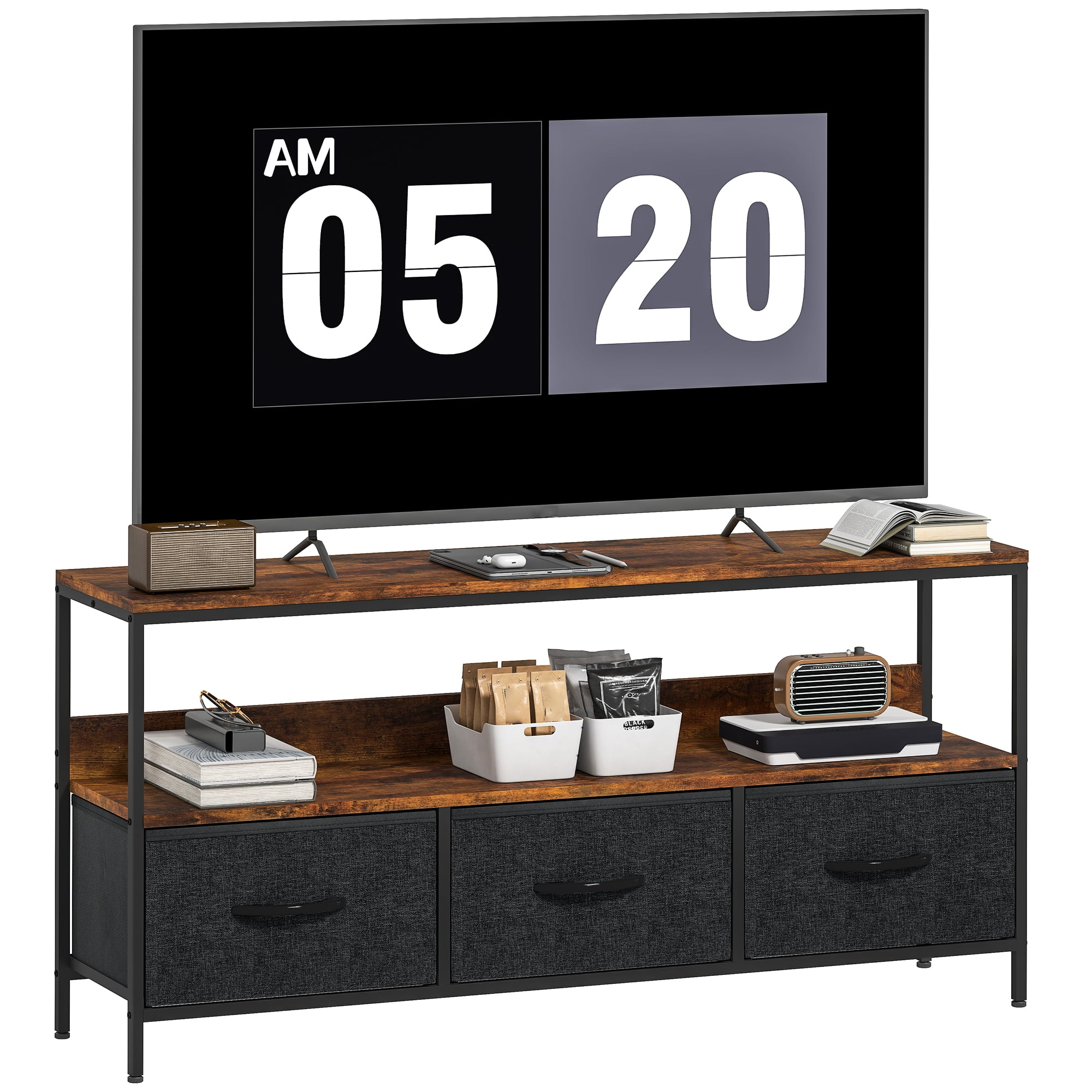 Click here for Homcom Tv Stand  Tv Table With Storage For 55 Inch... prices