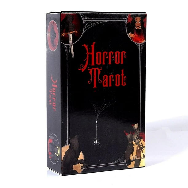Horror tarot each of the 78 cards in this deck feature inspired by ...