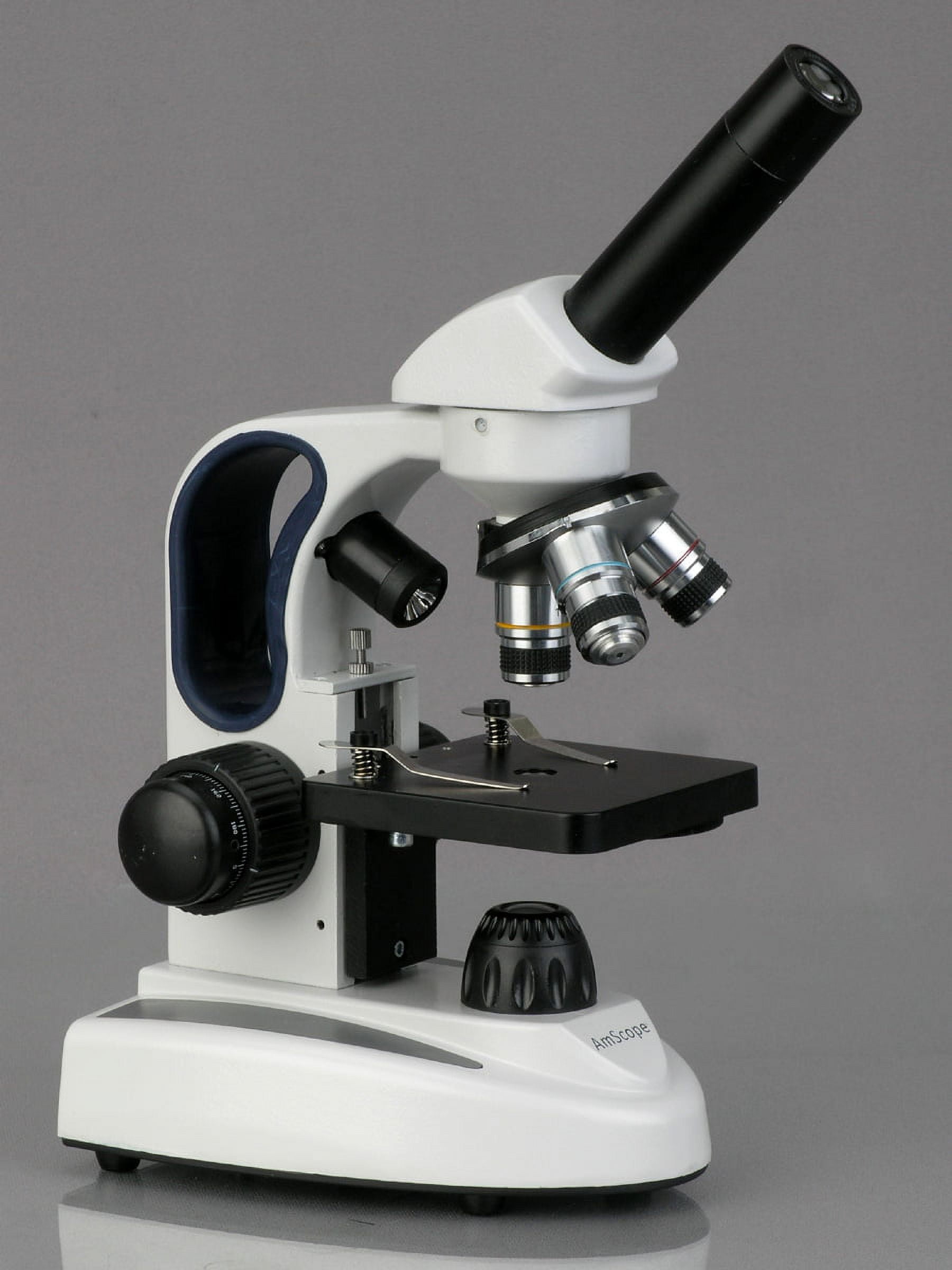 Monocular Scope AmScope M200A-LED Cordless Compound Microscope - 40x ...