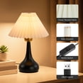 LOFTER-Pro Table Lamps for Bedroom, 3 Color Temperature Adjustable Desk ...