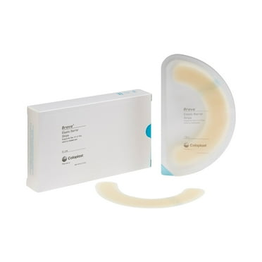 Inject-Safe Sterile White Round Injection Barrier Strip Bandages, 1.375 ...
