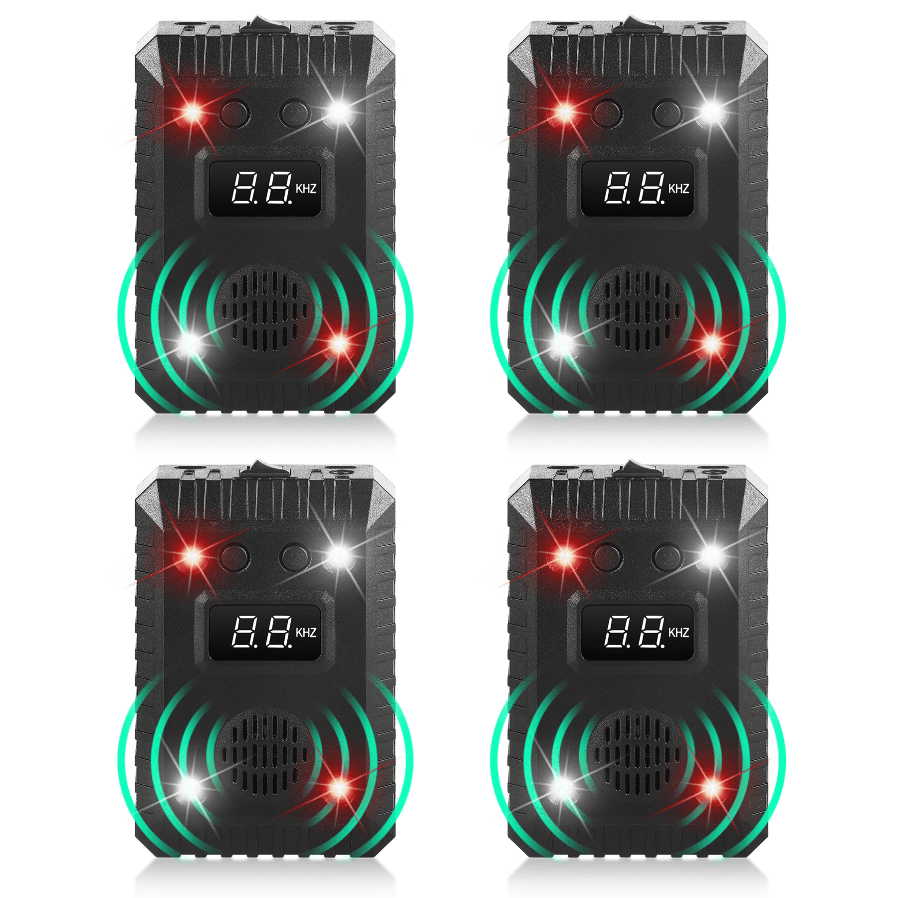 4 Pack Ultrasonic Rodent Repellent for Car Engines, Keep Animal Away ...