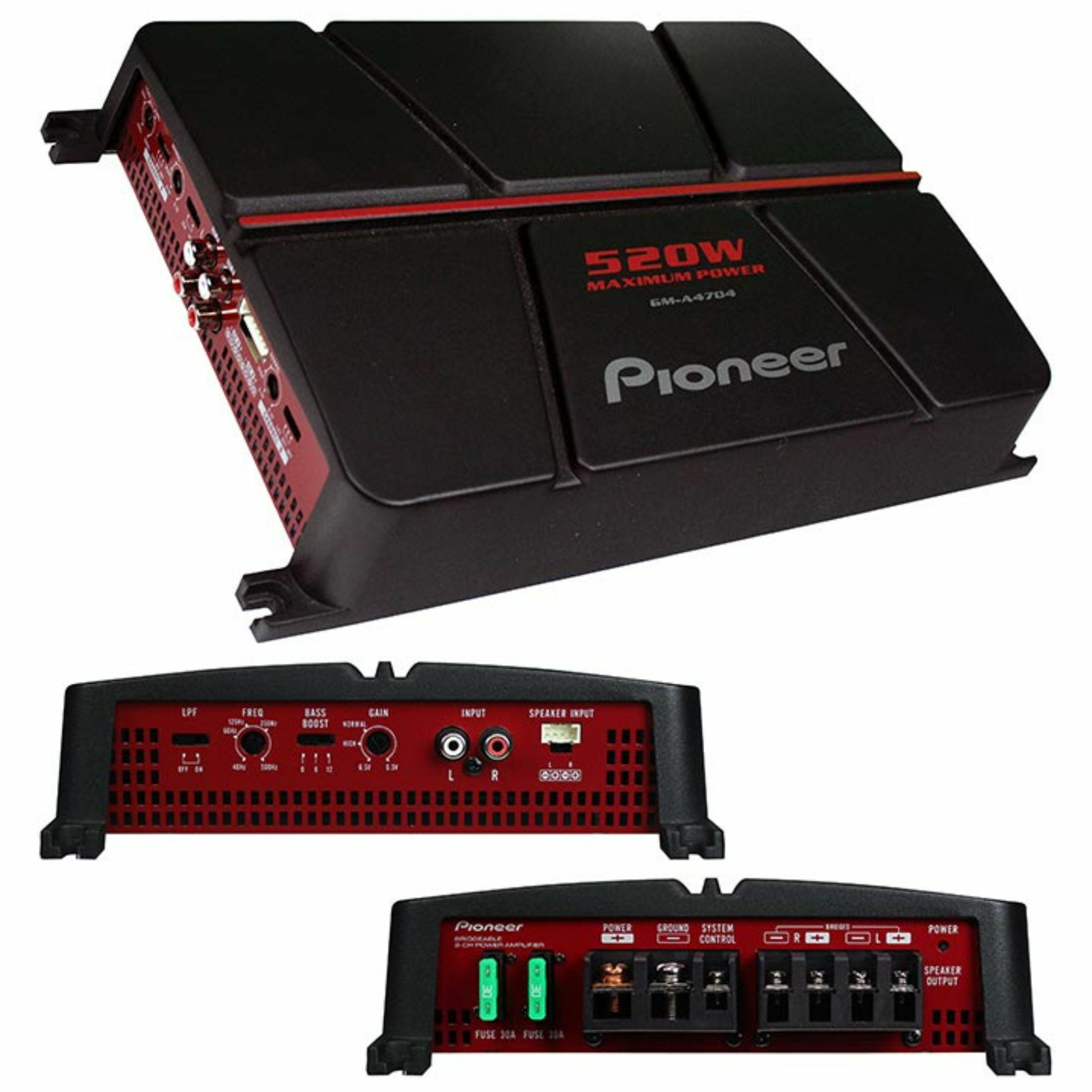 Pioneer GM-A4704 4-Channel Bridgeable Power Amplifier - 520W Max in Nepal at NPR 22262, Rating: 5